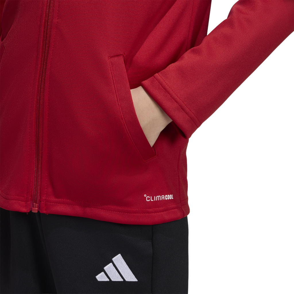 adidas Entrada 26 Trainingsjacke rot Kinder | Die Recken